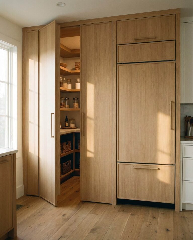 38 Hidden Walk In Pantry Ideas for Modern Kitchens Layouts Storage ...