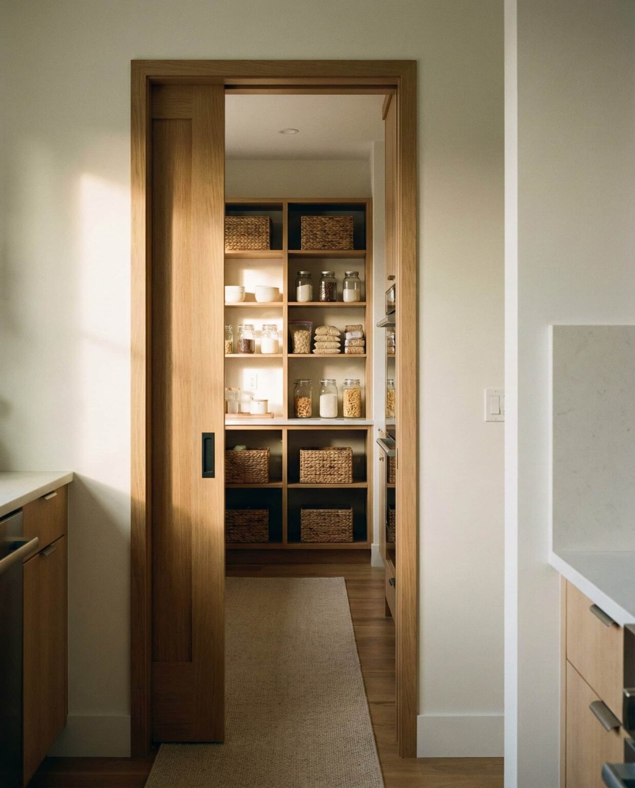 38 Hidden Walk In Pantry Ideas for Modern Kitchens Layouts Storage ...