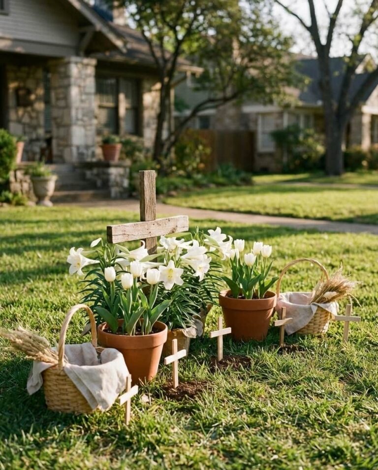 Easter Decorations Outdoor 2026 with 34 Stylish Ideas for Front Porches ...