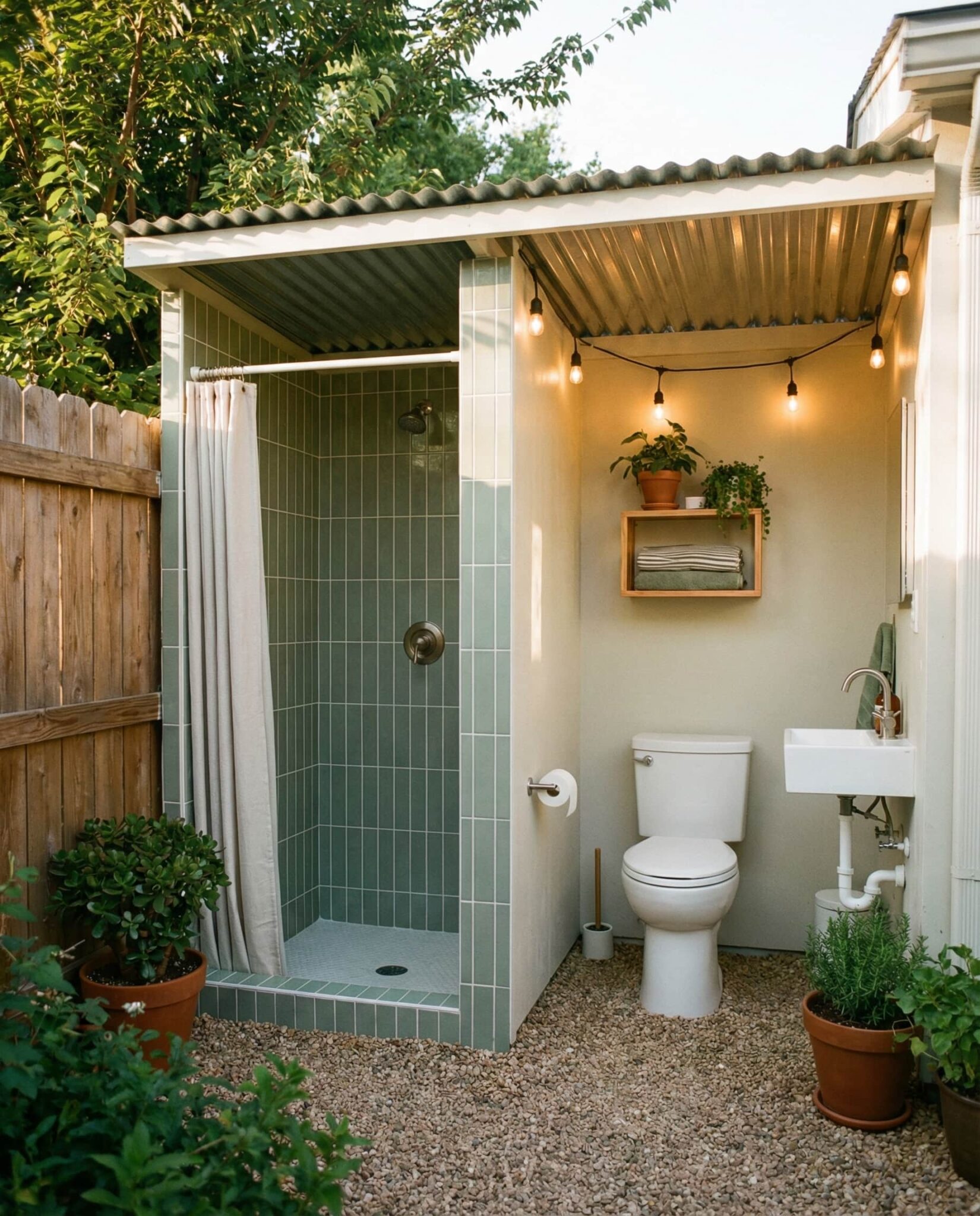 Outdoor Bathroom Ideas 2026 Guide With 36 Stylish Designs for Backyards ...