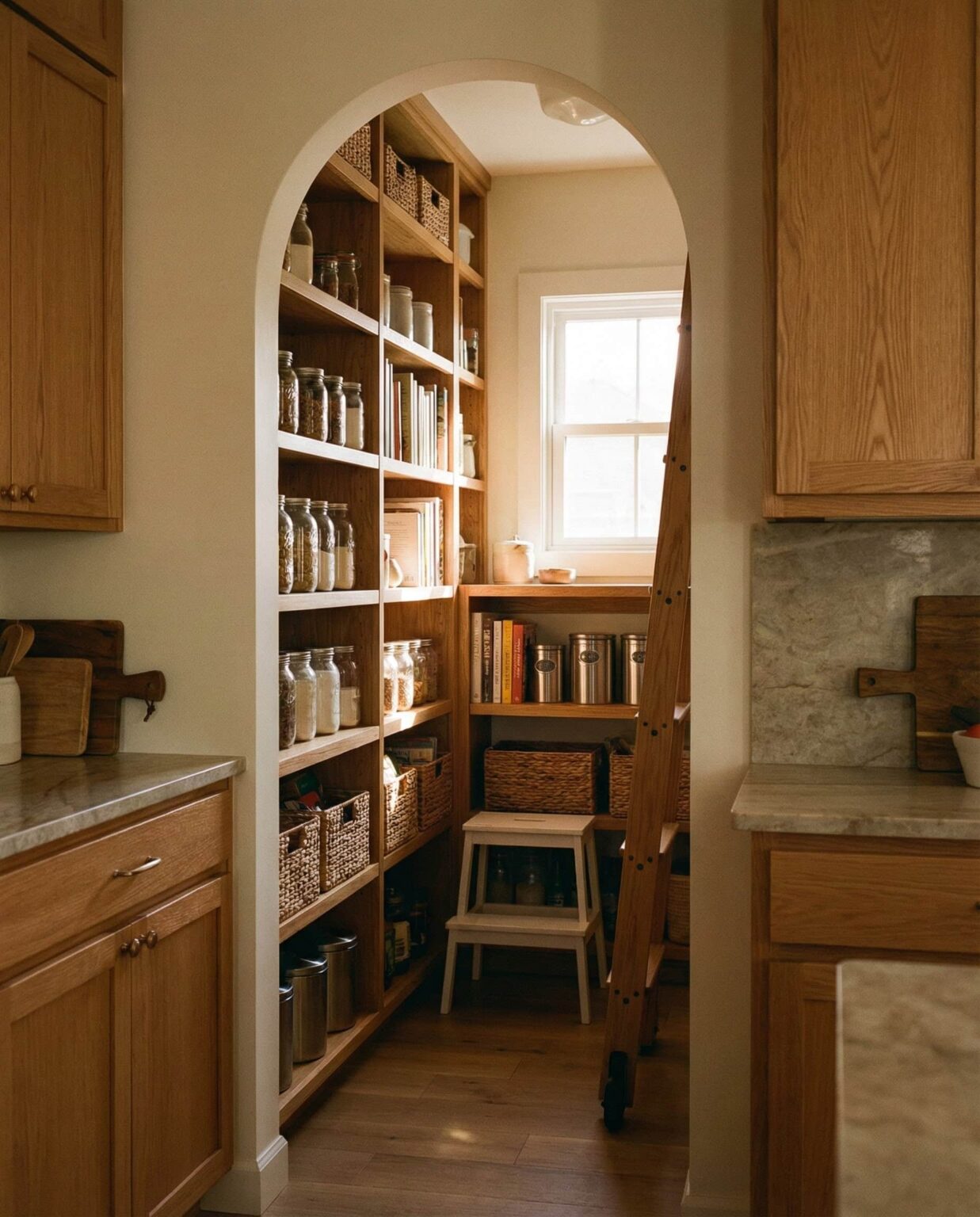 38 Hidden Walk In Pantry Ideas for Modern Kitchens Layouts Storage ...