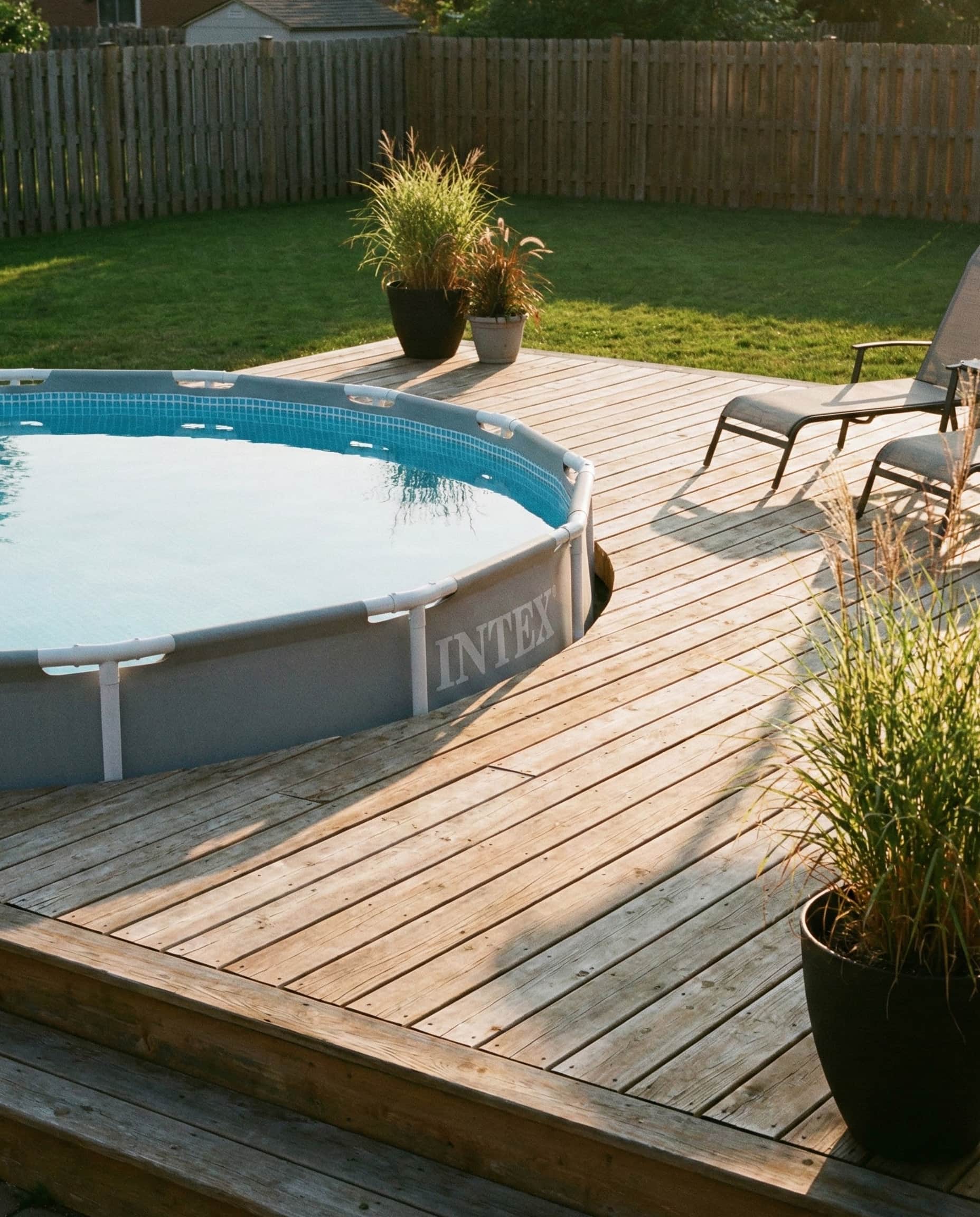 35 Pool Deck Ideas 2026 for Above Ground and Inground Pools, Concrete ...
